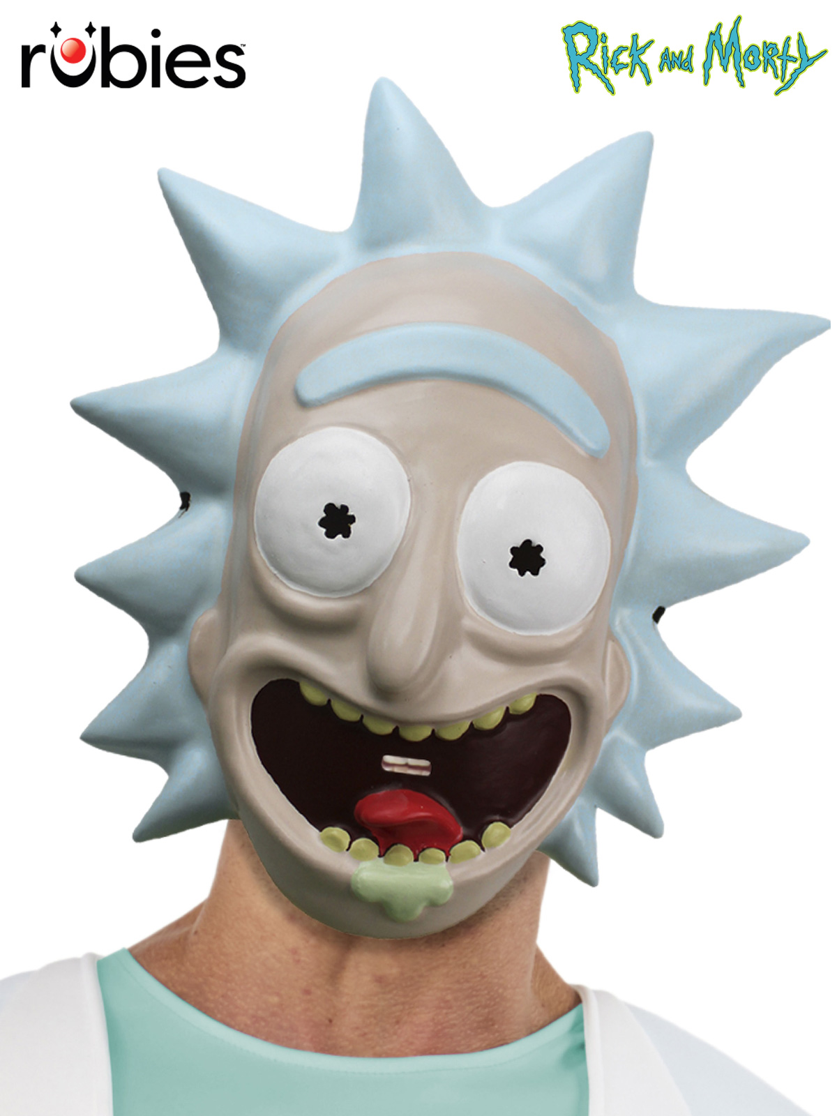 RICK (RICK & MORTY) VACUFORM MASK – Rubies Deerfield