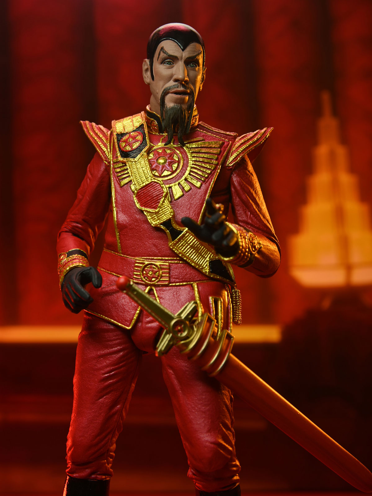 FLASH GORDON KING FEATURES (1980) ULTIMATE MING 7″ SCALE ACTION FIGURE ...