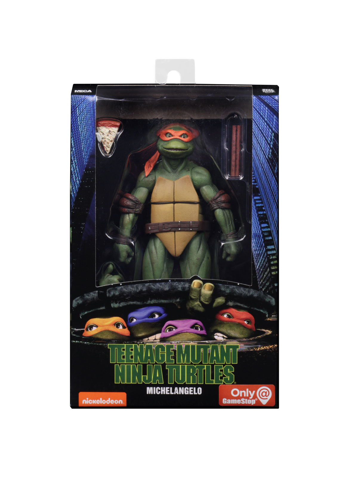 TMNT 1990 MOVIE – MICHELANGELO 7″ ACTION FIGURE – Rubies Deerfield