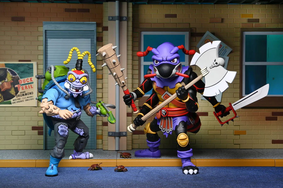 TMNT ANTRAX & SCUMBUG 2 PACK 7″ SCALE ACTION FIGURES – Rubies Deerfield