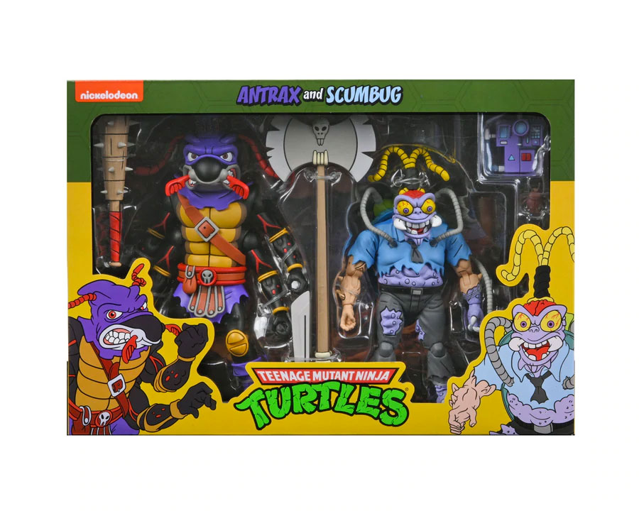 TMNT ANTRAX & SCUMBUG 2 PACK 7″ SCALE ACTION FIGURES – Rubies Deerfield