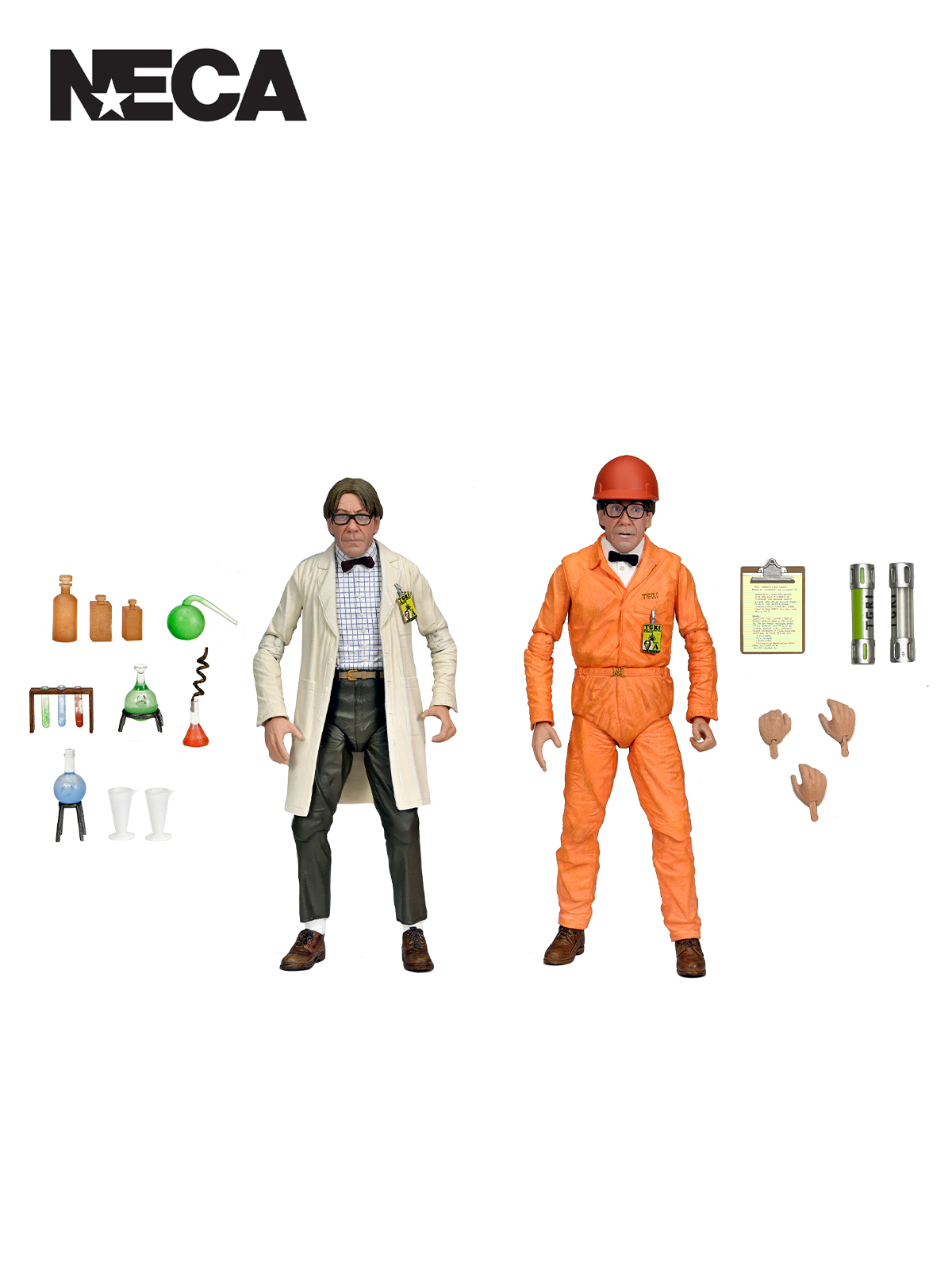 TMNT LAB COAT & HAZMAT SUIT – PROFESSOR PERRY 2PK 7″ SCALE ACTION ...