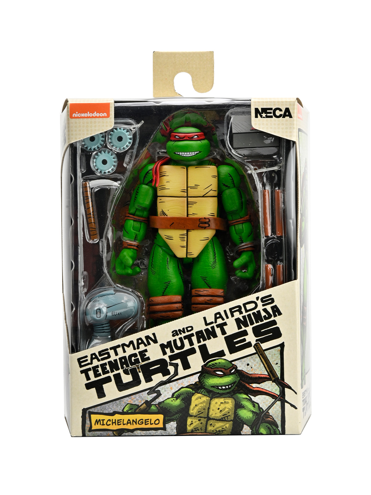 TMNT MIRAGE COMICS – MICHELANGELO – 7″ SCALE ACTION FIGURE – Rubies ...
