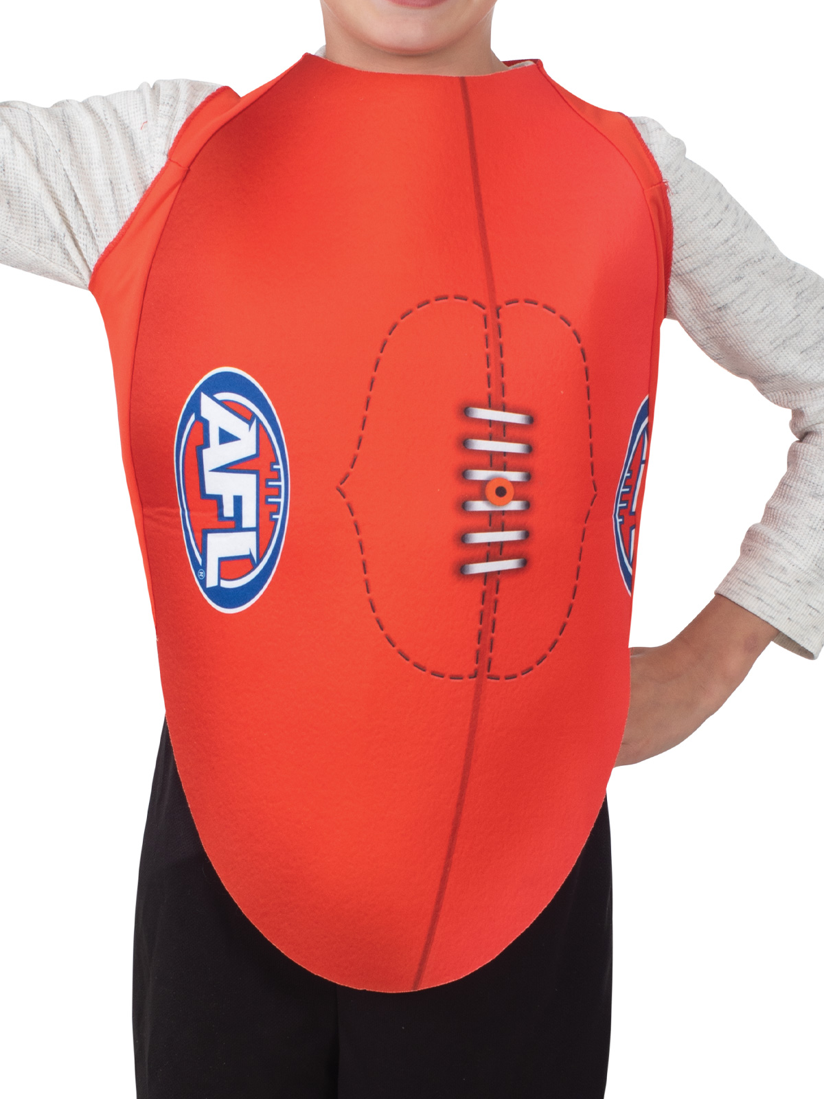AFL FOOTY TABARD COSTUME, CHILD – Rubies Deerfield
