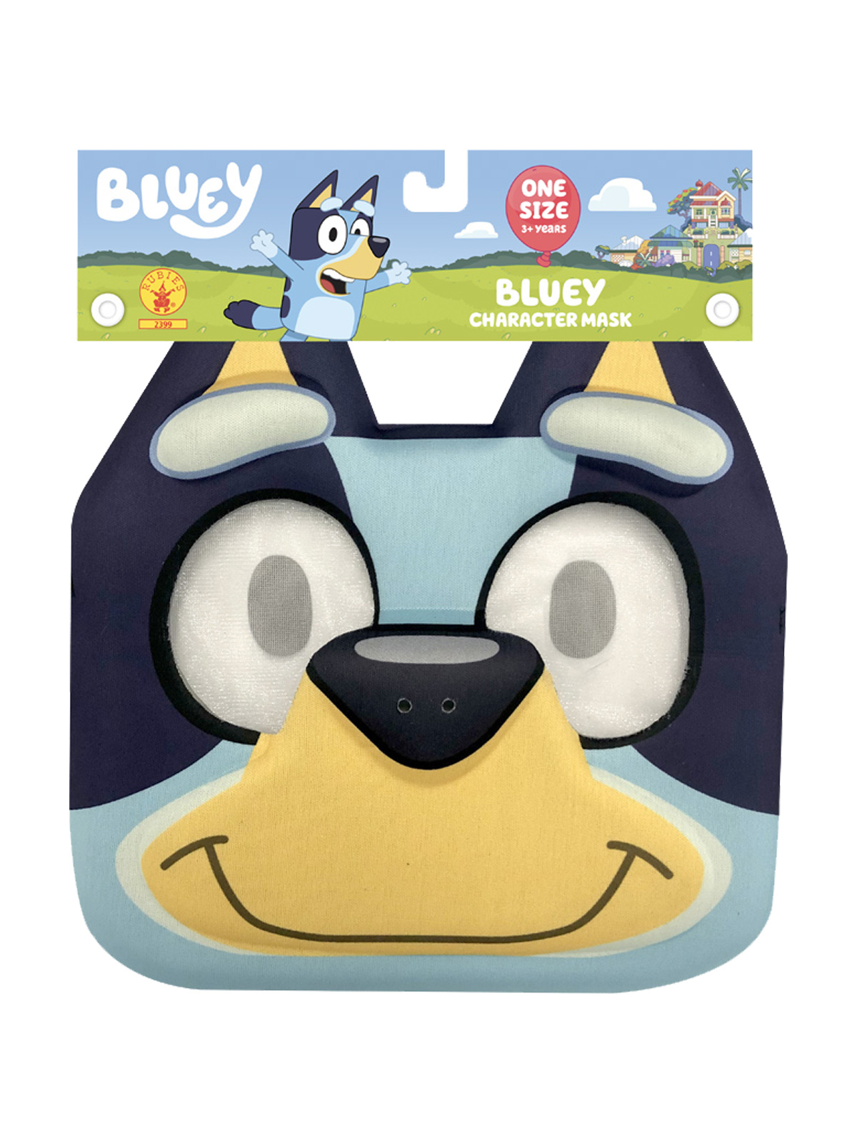 BLUEY MASK FAMILY PACK – SET OF 4 MASKS – Rubies Deerfield