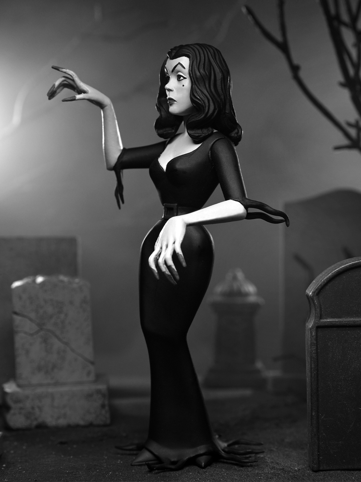 VAMPIRA – TOONY TERROR SILVER SCREEN EDITION – 6″ SCALE ACTION FIGURE ...