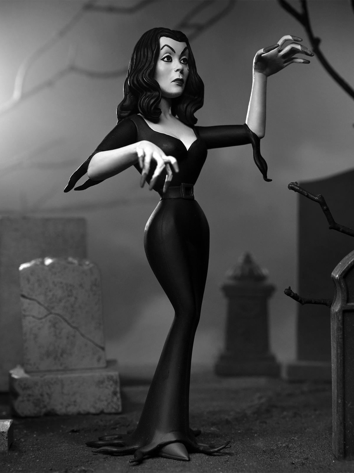 VAMPIRA – TOONY TERROR SILVER SCREEN EDITION – 6″ SCALE ACTION FIGURE ...